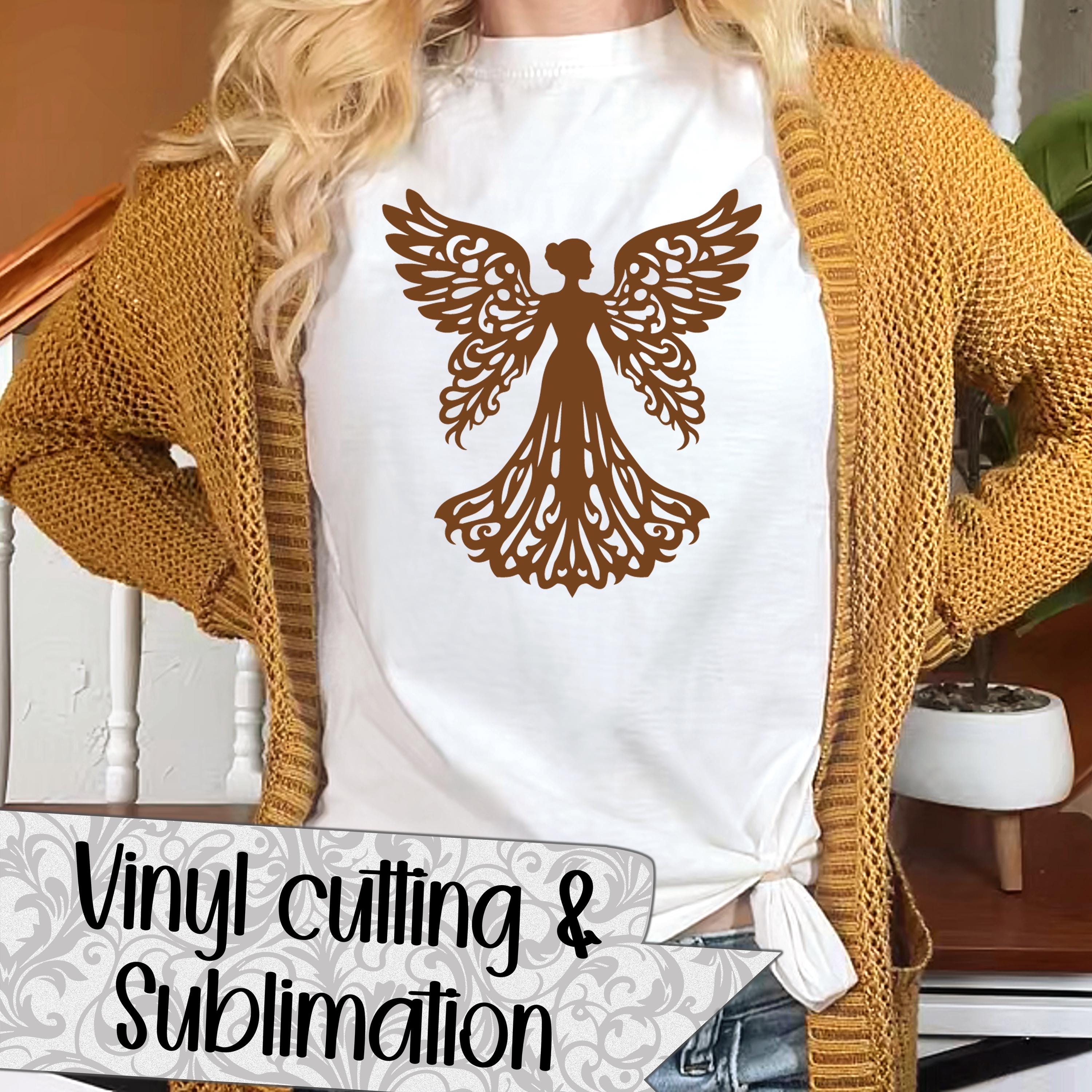 Filigree Angels SVG Cut Files (svg Dxf Png Eps Jpeg) Silhouette ...