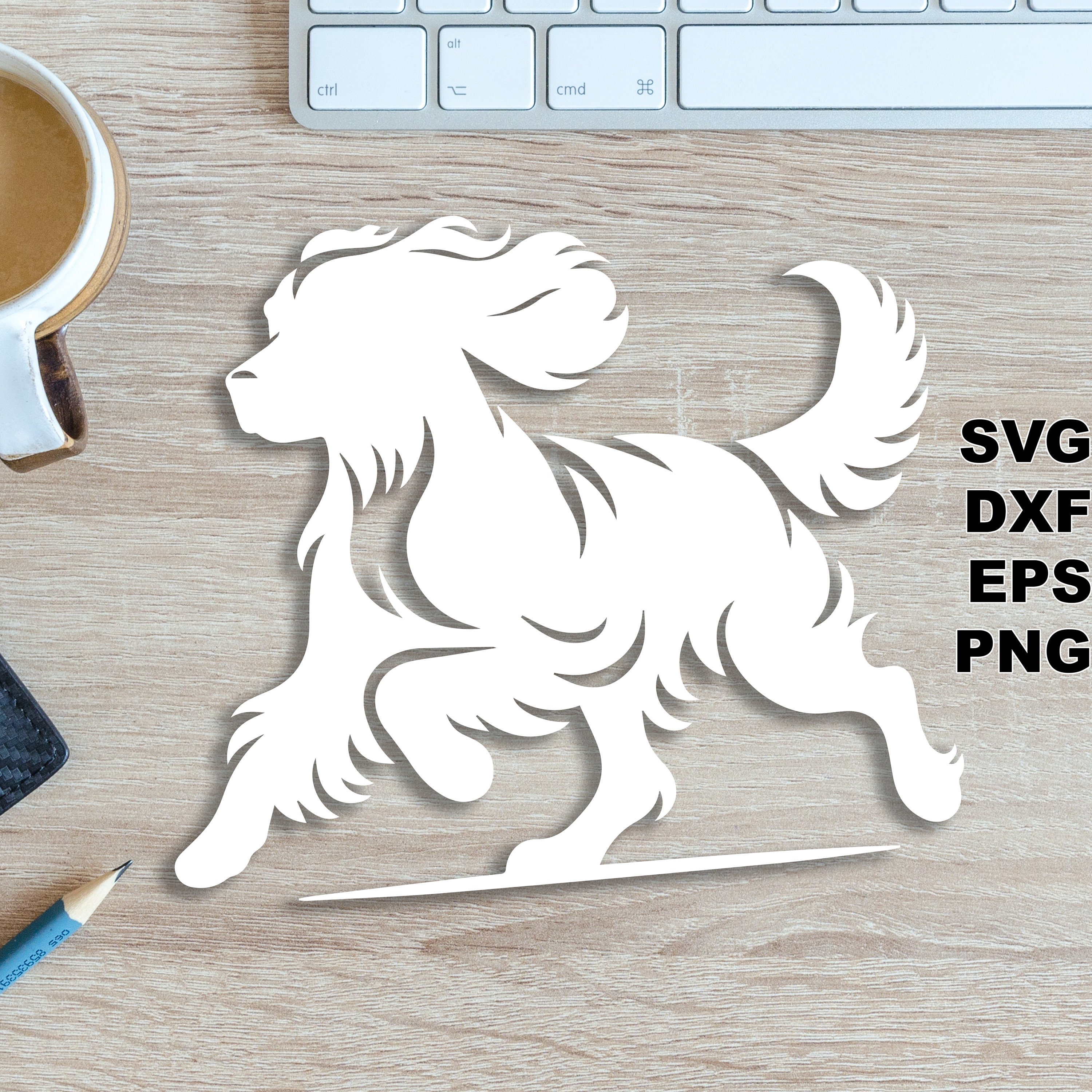 Boykin Spaniel SVG Cut Files svg Dxf Png Eps Silhouette & Cricut ...