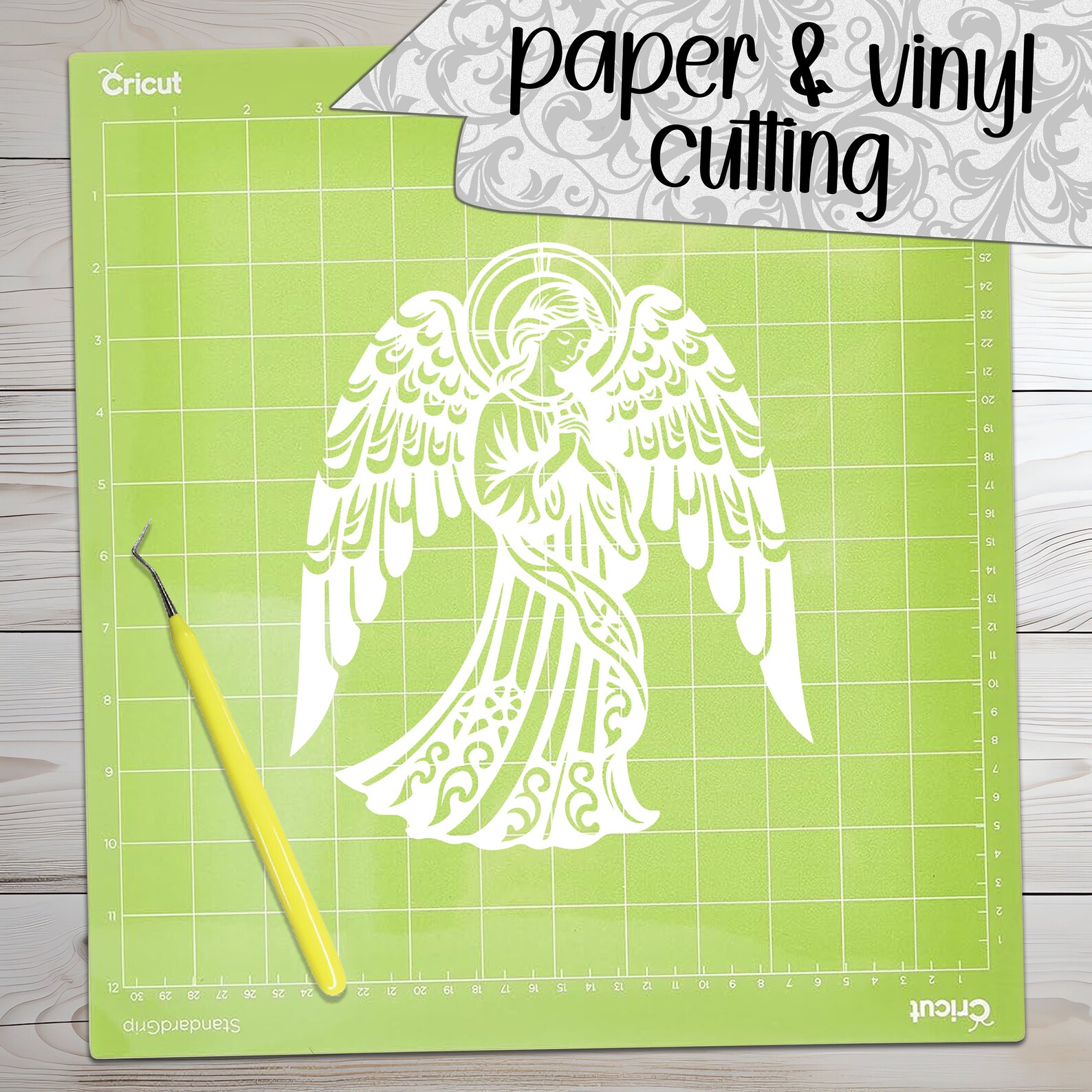 Angels SVG Cut Files (svg Dxf Png Eps) Silhouette & Cricut, Digital ...