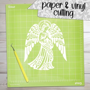 Angels SVG Cut Files (svg Dxf Png Eps) Silhouette & Cricut, Digital ...