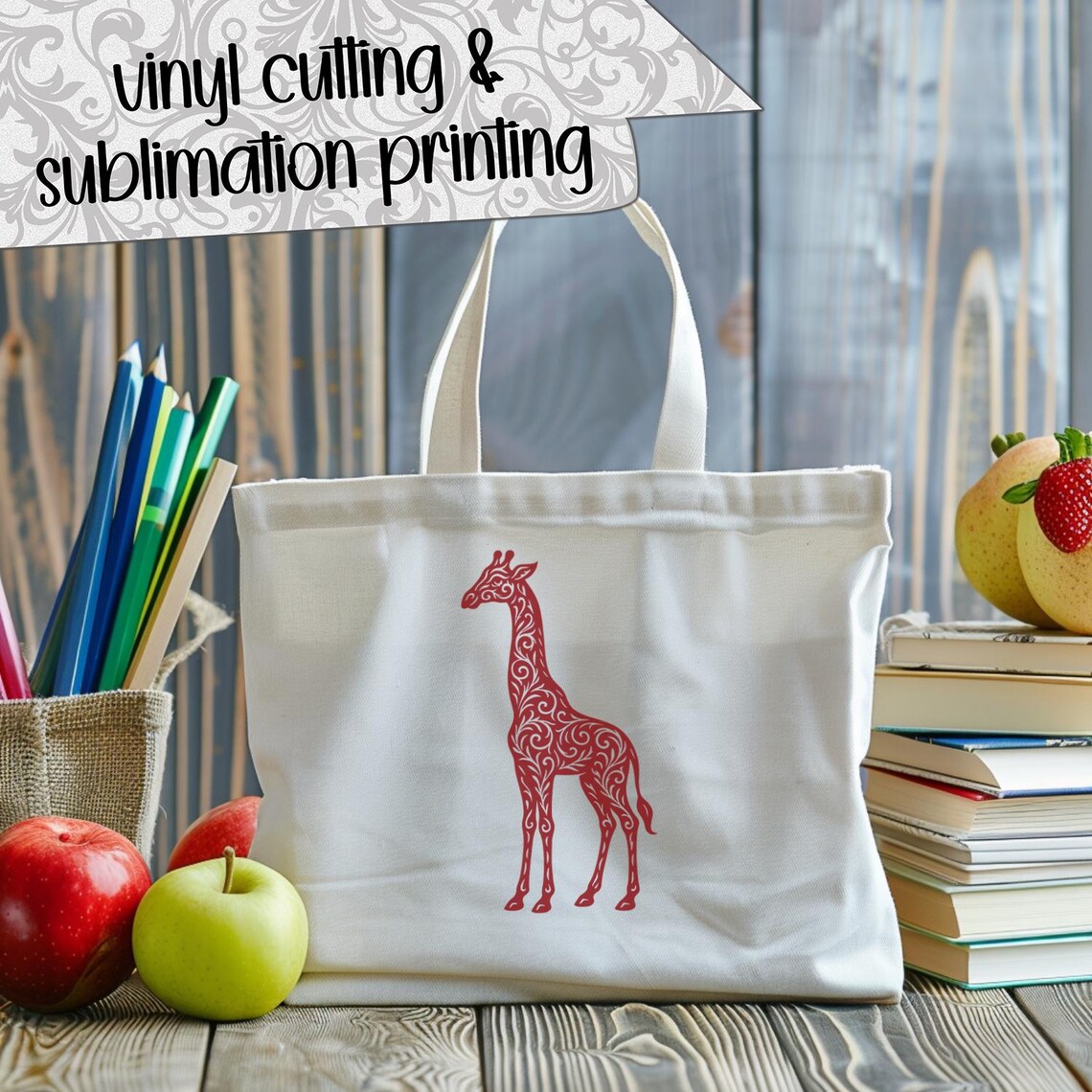 Filigree Giraffe SVG Cut Files (svg Dxf Png Eps Jpeg) Silhouette ...