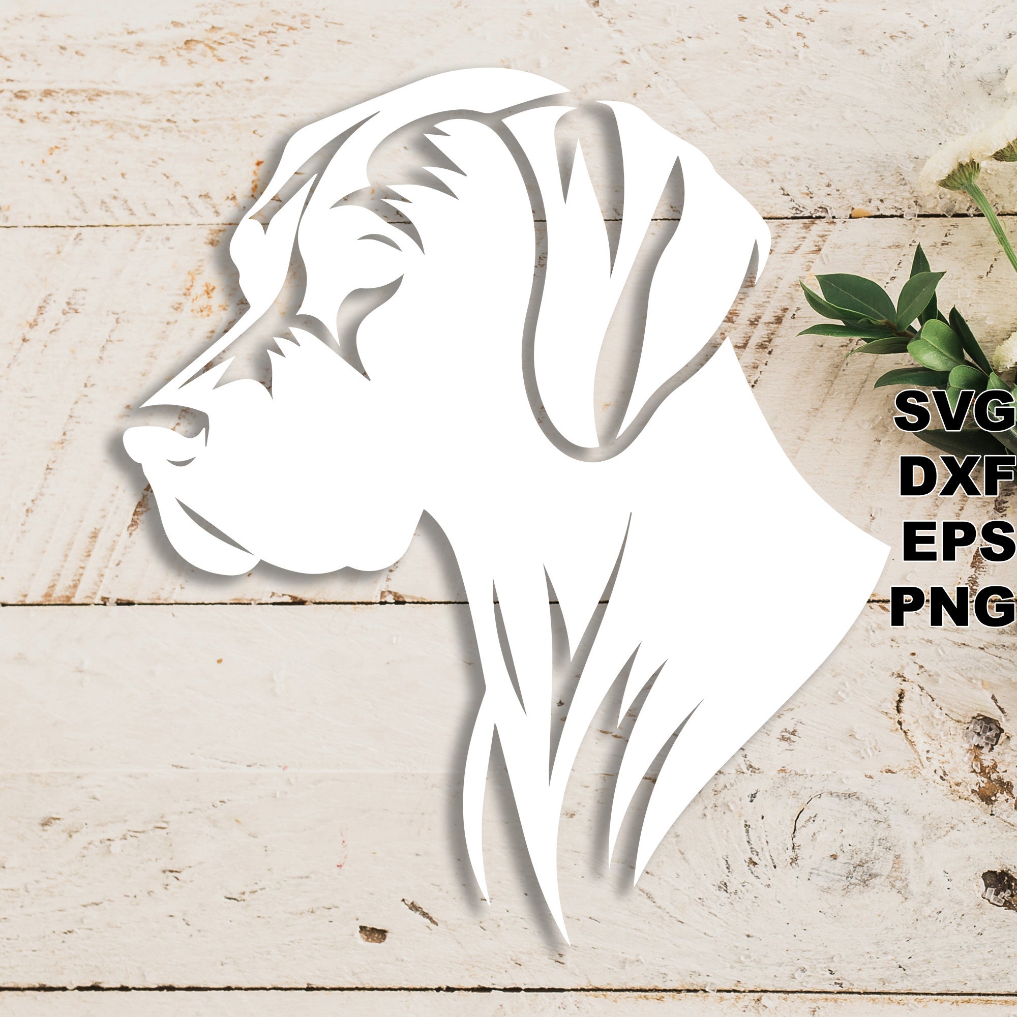 Shorthaired Pointer Dog SVG Cut Files svg Dxf Png Eps Silhouette ...