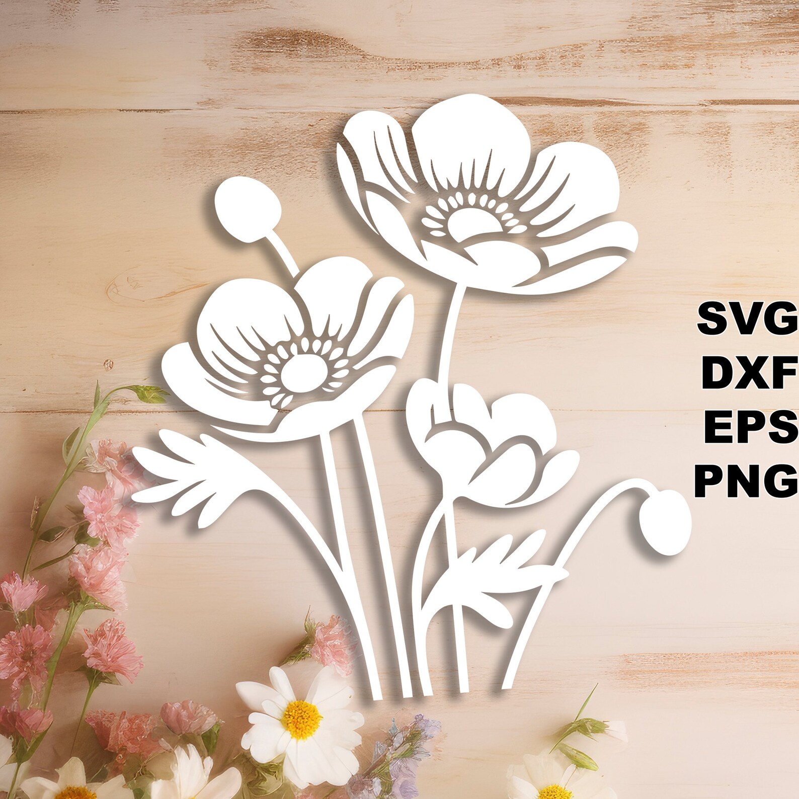 Netherlands Flora SVG Cut Files svg Dxf Png Eps Vinyl and Paper Cut ...