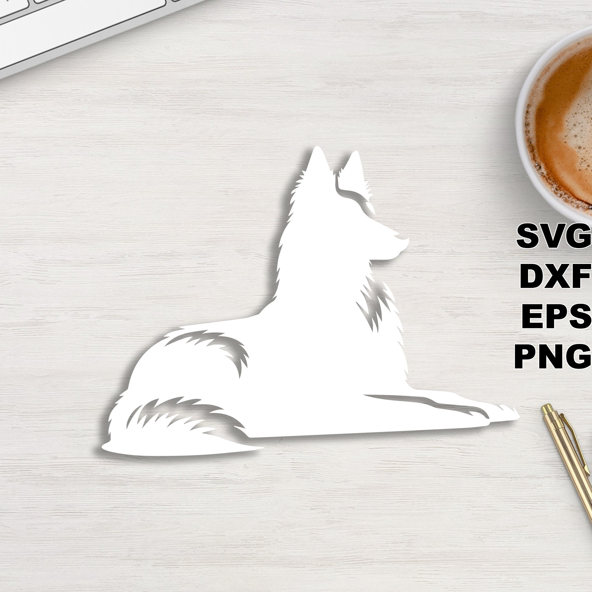 Belgian Shepherd SVG Cut Files (svg Dxf Png Eps) Silhouette & Cricut ...