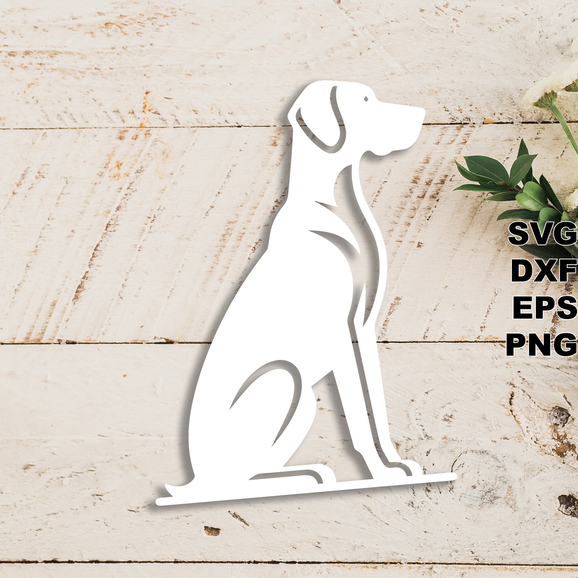 Shorthaired Pointer Dog SVG Cut Files svg Dxf Png Eps Silhouette ...