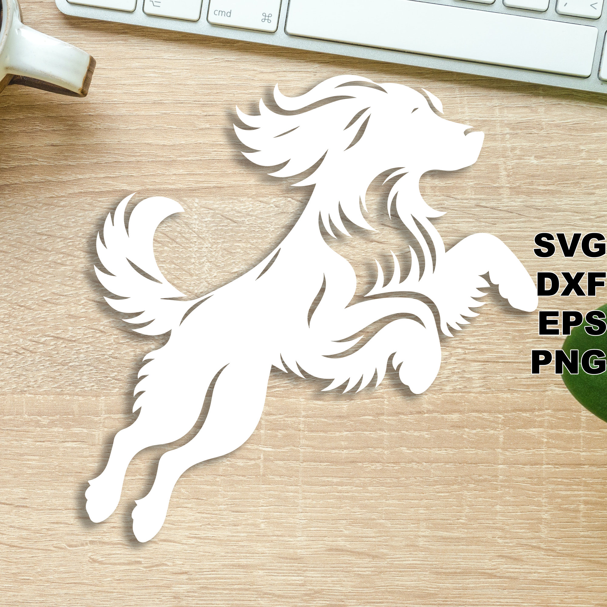 Springer Spaniel SVG Cut Files svg Dxf Png Eps Silhouette & Cricut ...