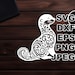 River Otter SVG Cut Files (svg Dxf Png Eps Jpeg) Silhouette & Cricut ...