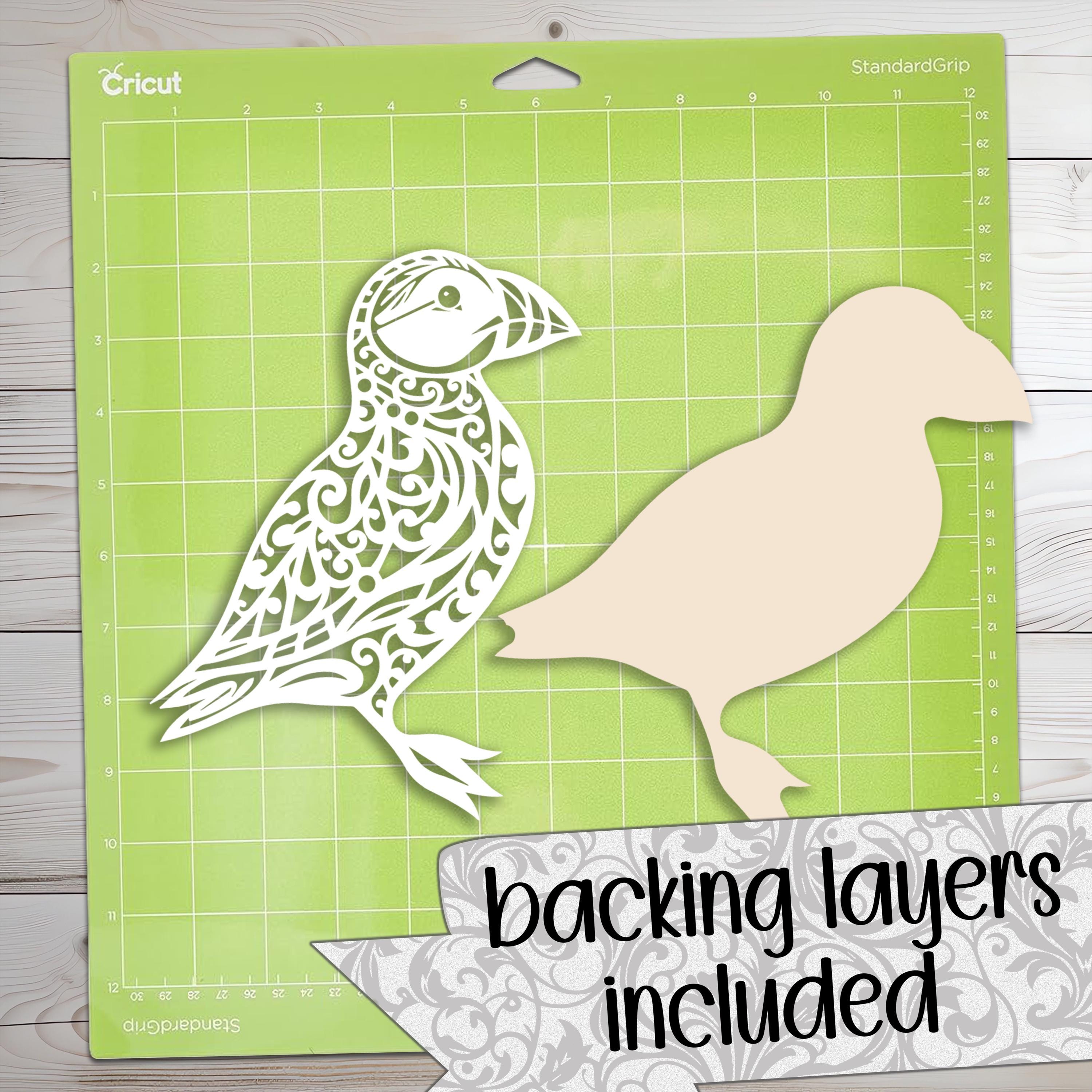 Puffins SVG Cut Files (svg Dxf Png Eps Jpeg) Silhouette & Cricut ...