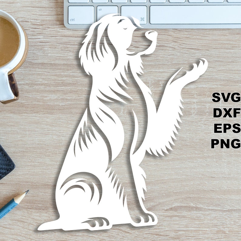 Springer Spaniel SVG Cut Files svg Dxf Png Eps Silhouette & Cricut ...