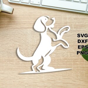Beagle SVG Cut Files (svg Dxf Png Eps) Silhouette & Cricut, Digital ...