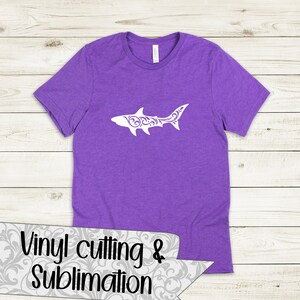 Shark SVG Cut Files (svg Dxf Png Eps Jpg) Silhouette & Cricut ...