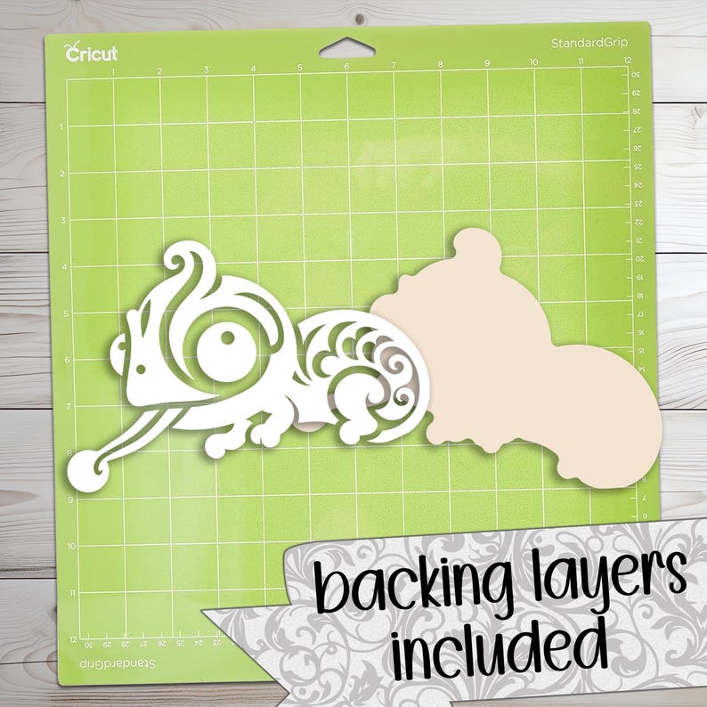 Chameleon SVG Cut Files svg Dxf Png Eps Jpeg Silhouette & Cricut ...
