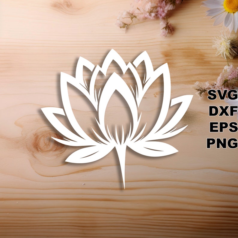 Japanese Flora SVG Cut Files (svg Dxf Png Eps) Vinyl and Paper Cut, CNC ...