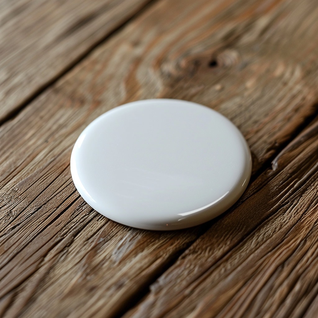 Blank White Round Pin Button Mockup - Etsy