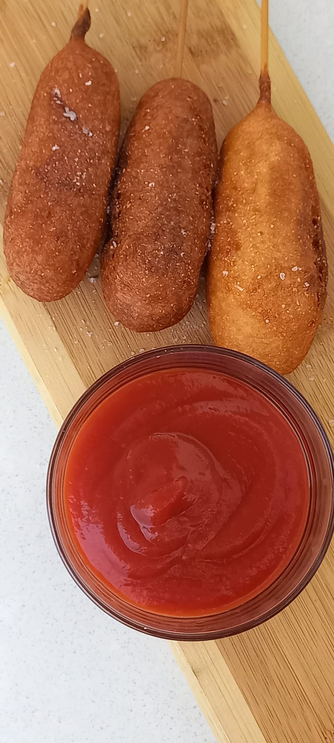 THE VERY BEST Homemade Corn Dog Recipe Download - Etsy