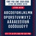 Font Vector Paris Saint Germain PSG 25-26 Font CWC Ai, Svg, Pdf, Png ...