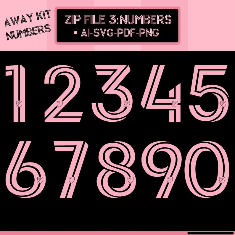 Font Vector Inter Miami 2025 Font Ai, Svg, Pdf, Png, Otf, Ttf Inter ...