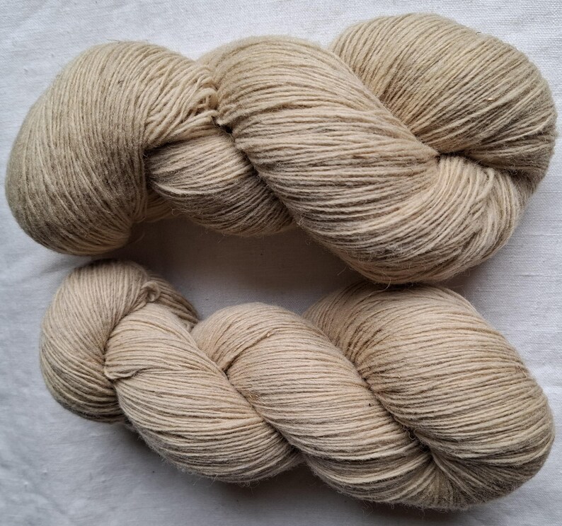 Undyed Wool Yarn, Natural Lanolin, Knitting Crochet Weaving - Etsy
