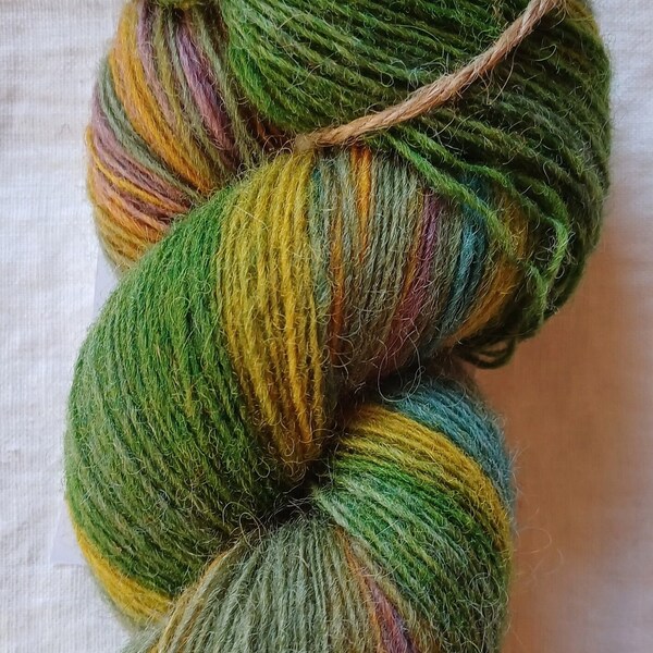 Multicolor Wool Yarn - Etsy