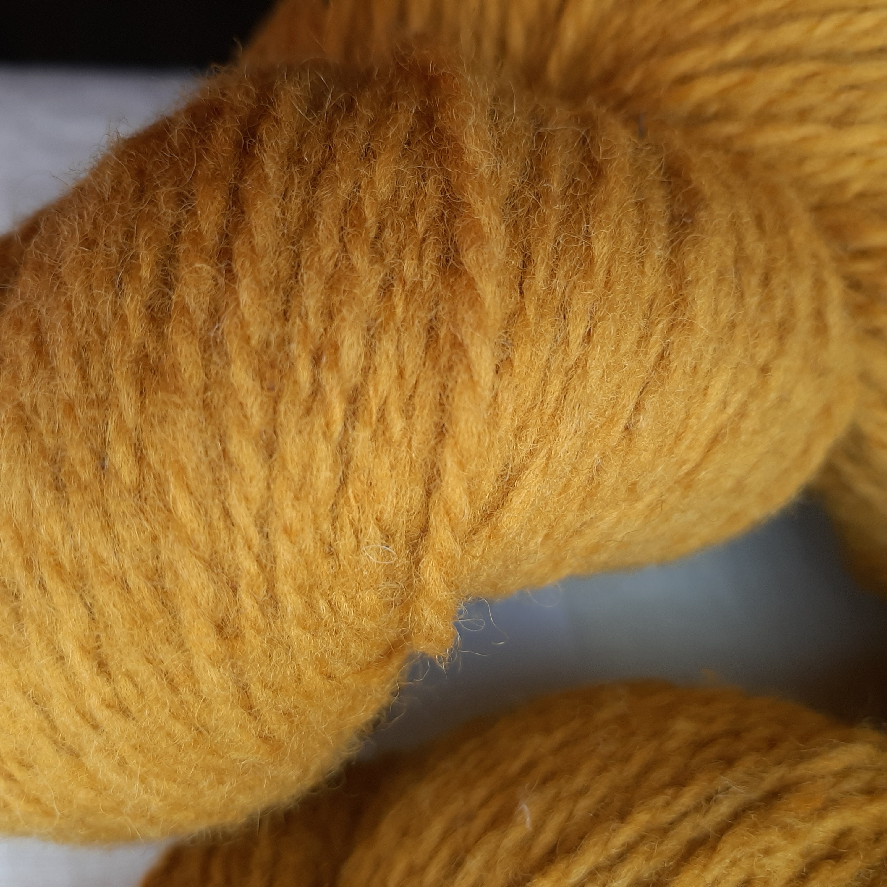 Wool Yarn for Knitting, High Quality Yellow Wool Yarn, Natural Lanolin ...