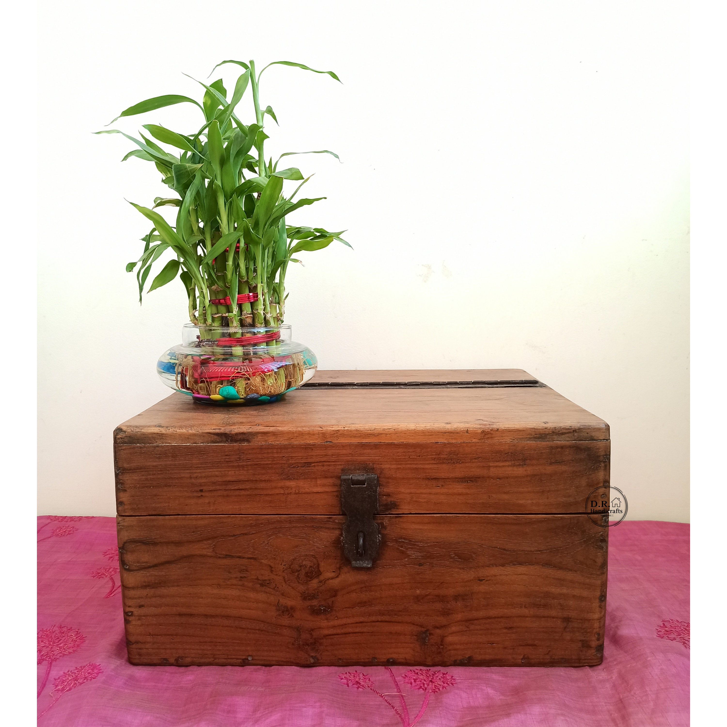 Antique Indian Wooden Box, Wooden Sandook Box, Home Decor Box, Vintage ...