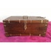 Antique Indian Wooden Brass Work Box, Wooden Sandook Box, Home Decor ...