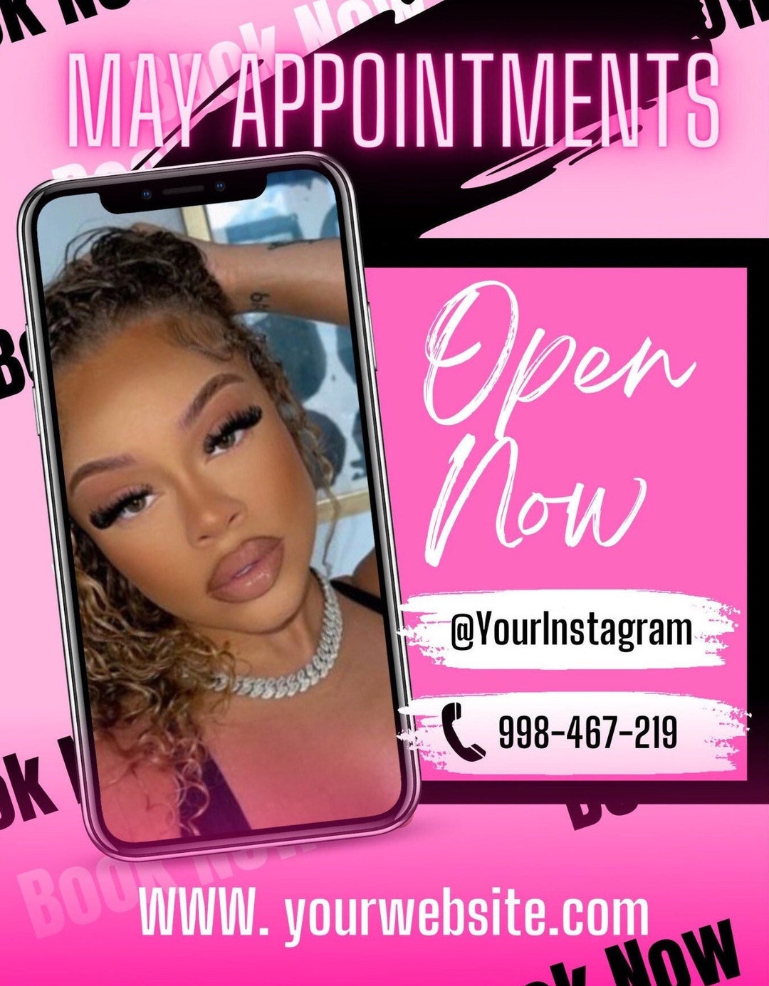 May Schedule Now Available Flyer - Etsy