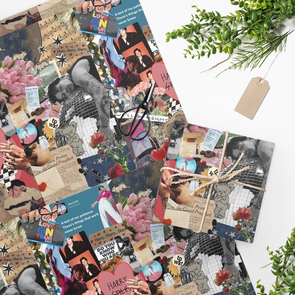 Harry Styles Wrapping Paper - Etsy