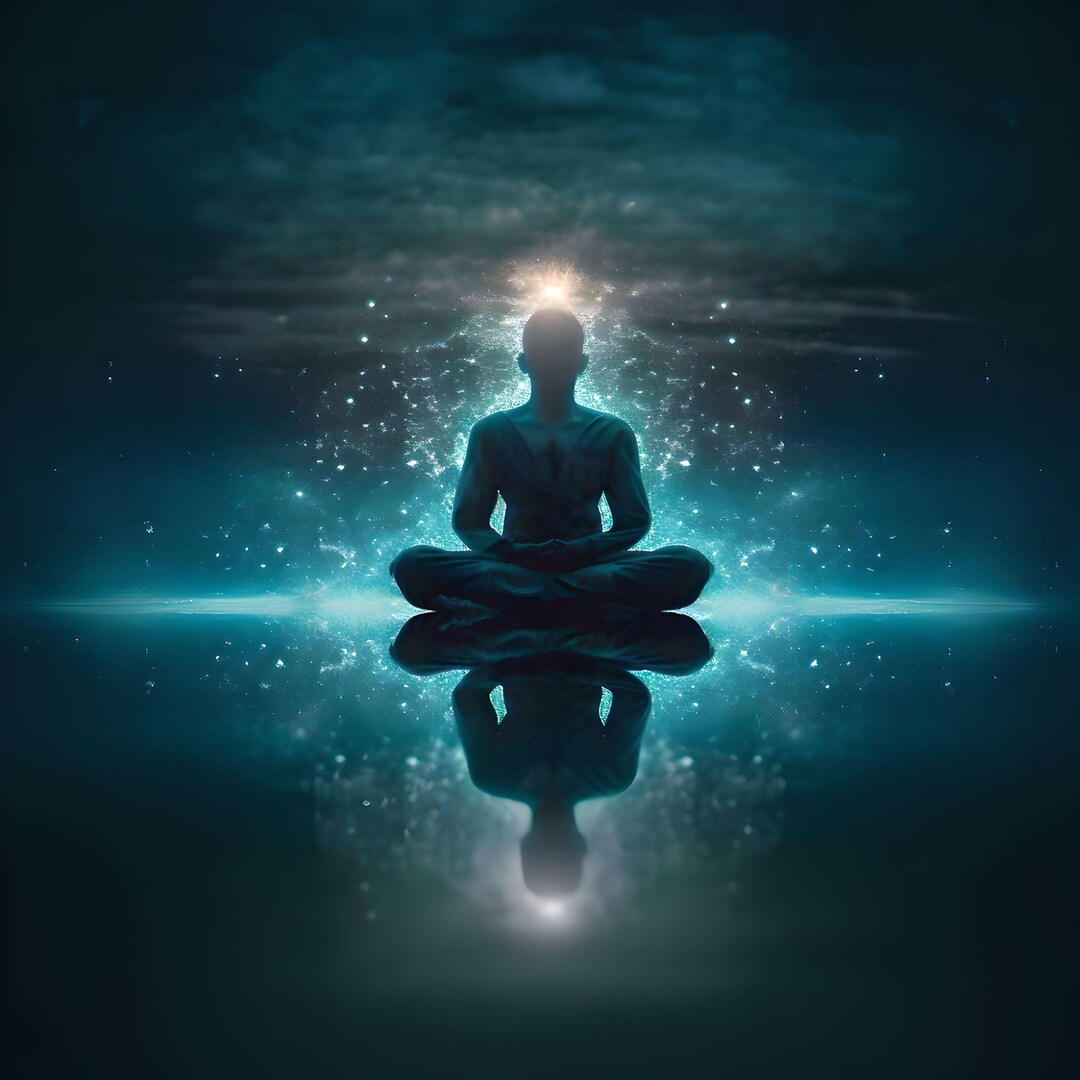 Digital Poster: Meditation 5, High Resolution 4000x4000 Pixels - Etsy