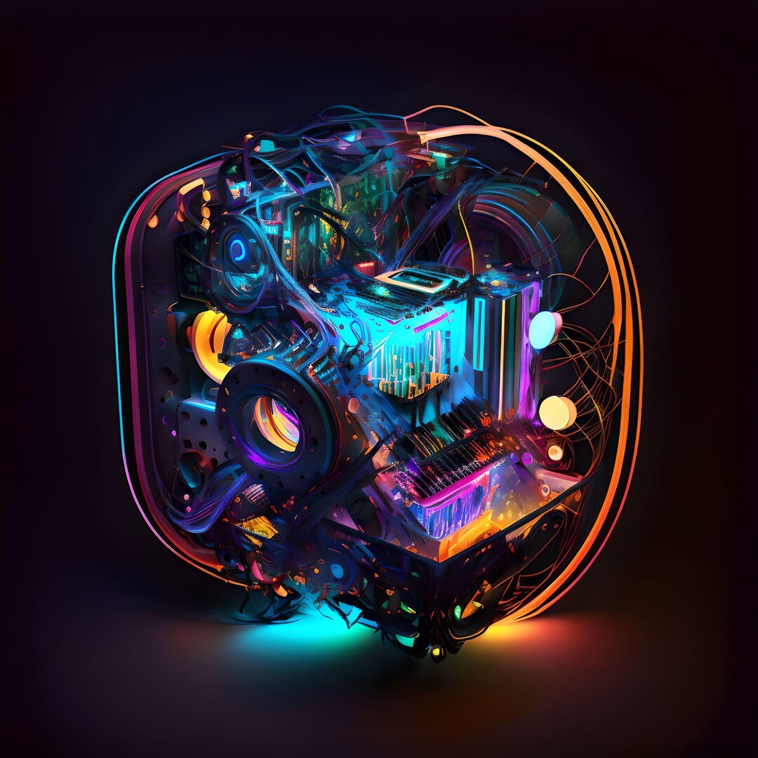 Digital Poster: Gaming 4, High Resolution 4000x4000 Pixels - Etsy