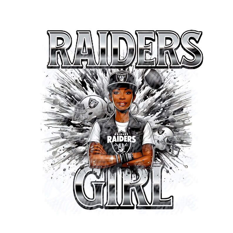 Raiders Girl PNG bundle - Etsy