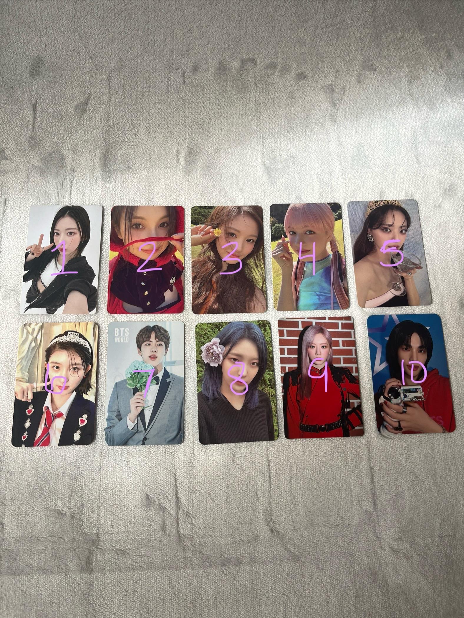 Official K-pop Photocards - Etsy