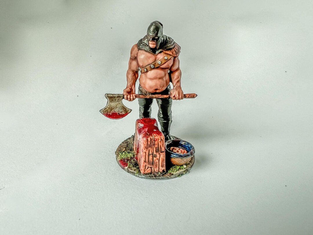 Executioner and Chopping Block by Wizkids Deepcuts - Etsy