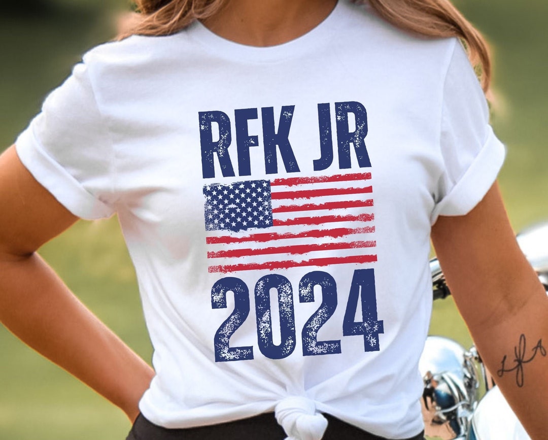 RFK JR 2024 T-shirt Robert F. Kennedy Jr. for President 2024 - Etsy