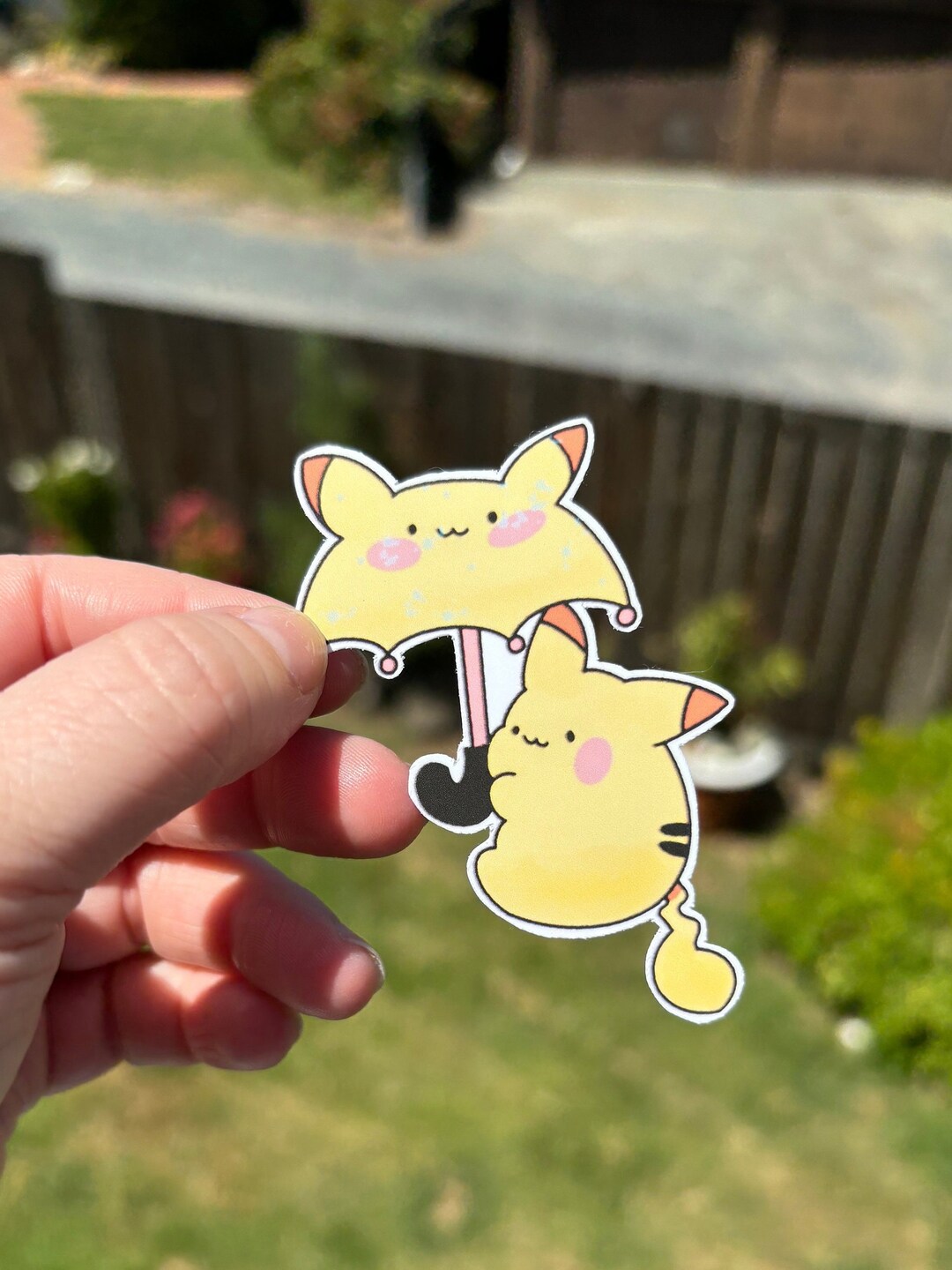 Cute Pokemon Sticker, Cute Pikachu Sticker, Pikachu Anime Sticker ...