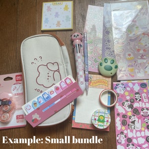Kawaii Mystery Stationery Bundle, Cute Mystery Stationery Bundle ...