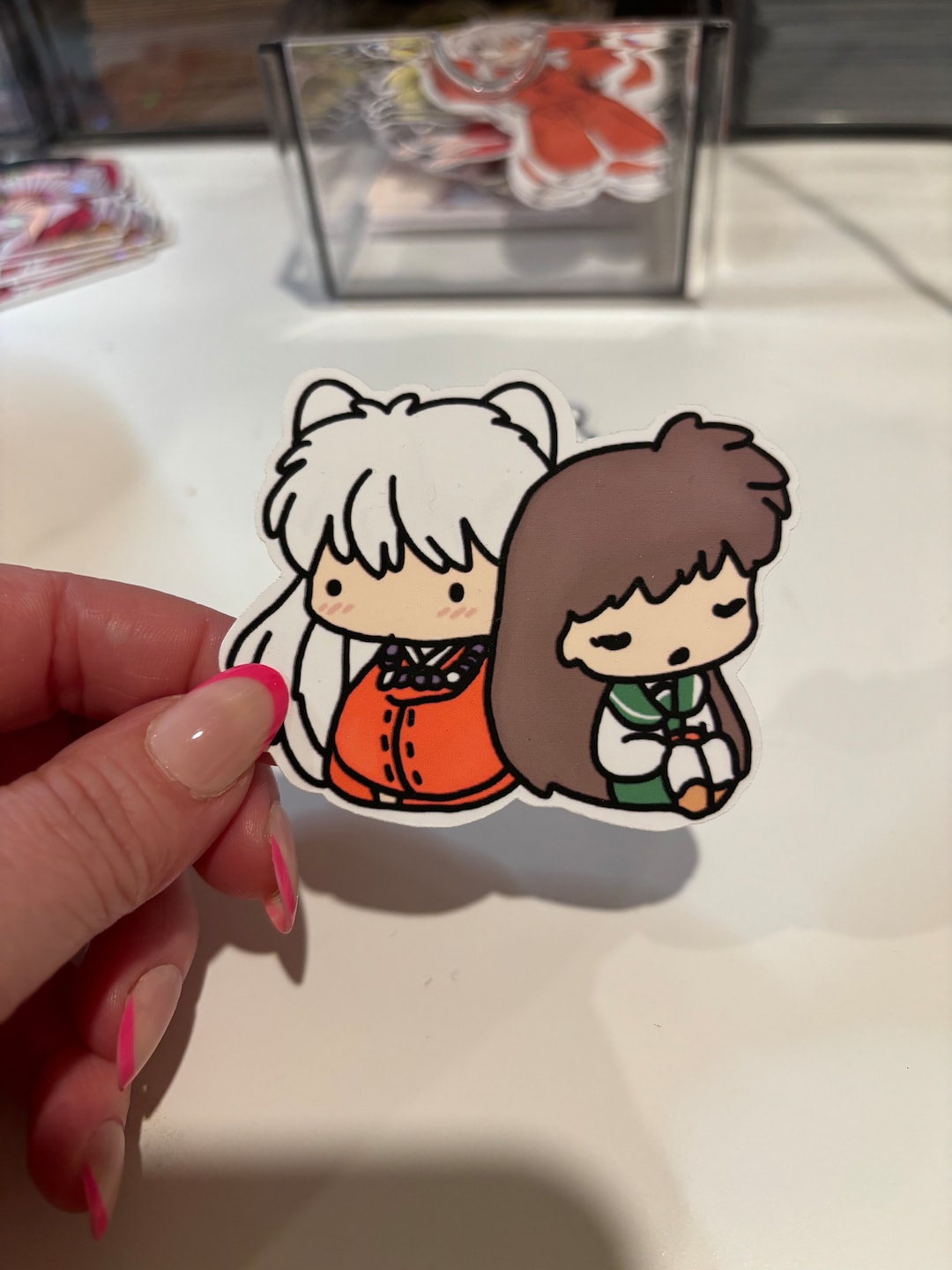 Anime Couple Sticker, Cute Kawaii Anime Sticker, Cute Couple Anime ...