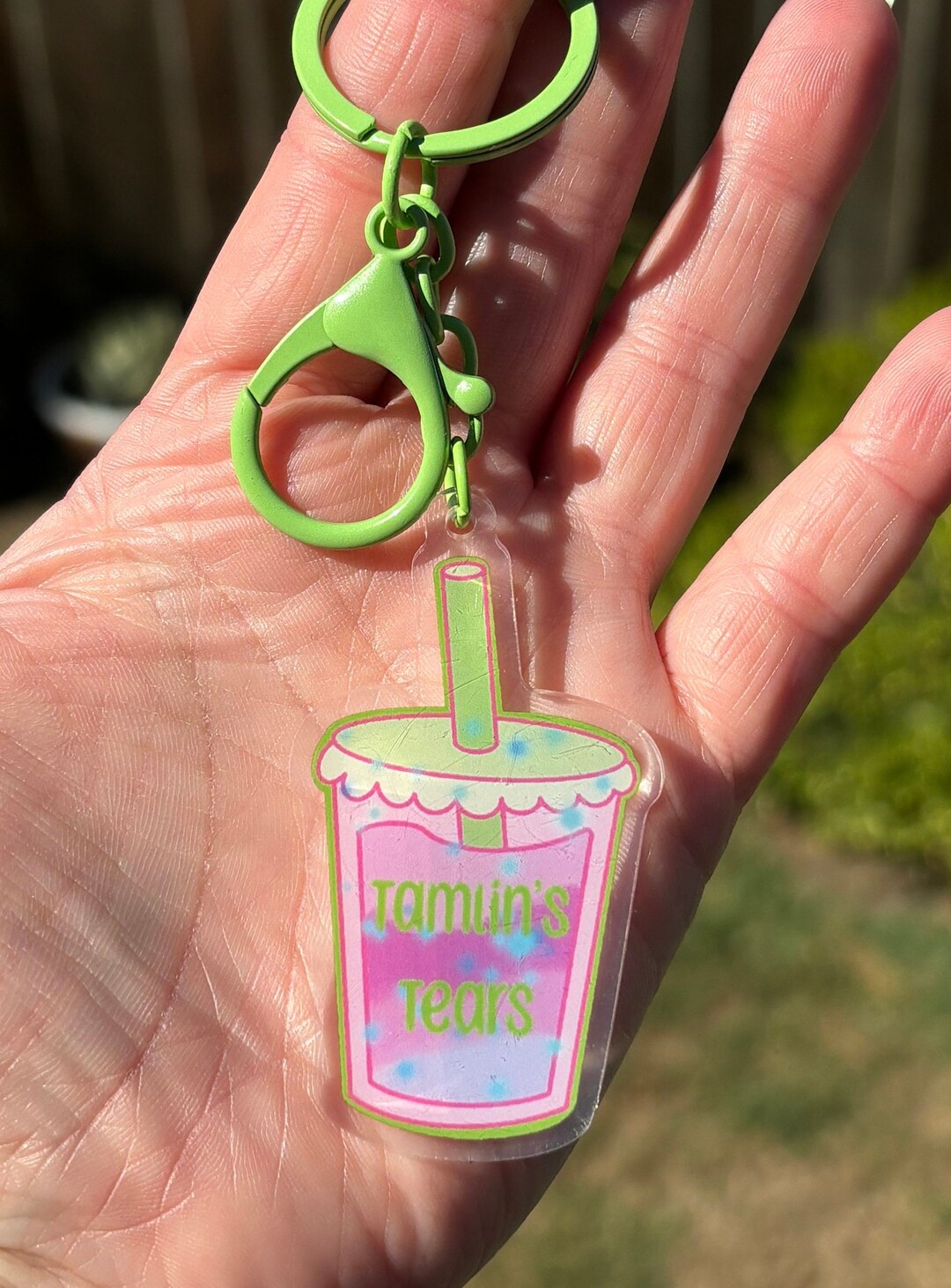 Tamlin’s Tears Acrylic Keychain, Acotar Keychain , Tamlin Keychain ...