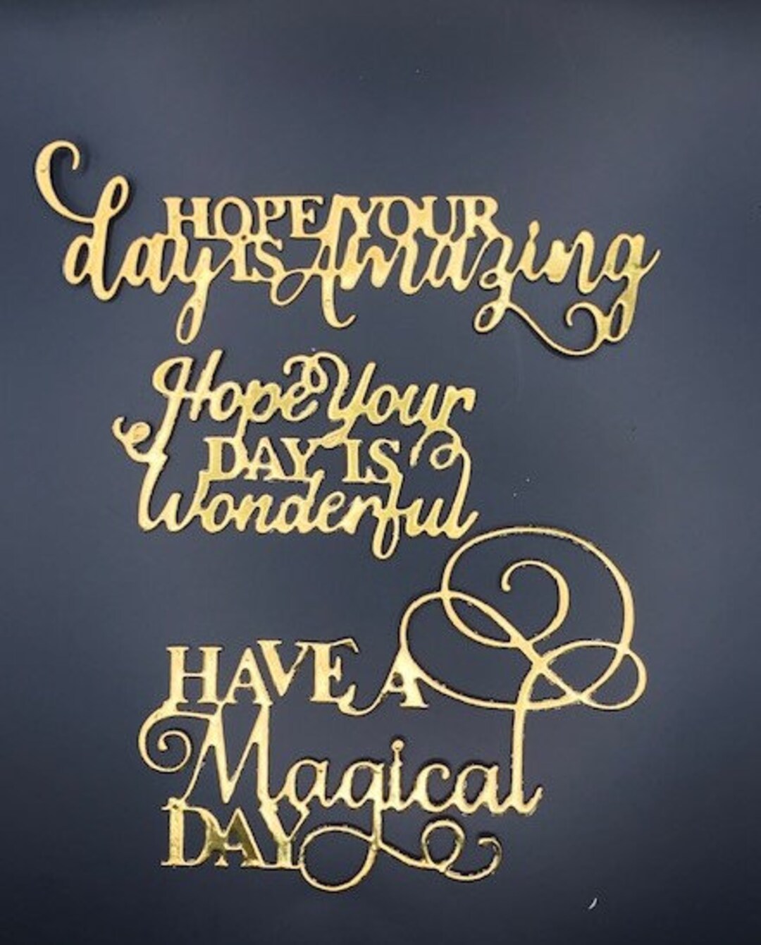 Die Cut Word Sentiments for Your Card Making Projects - Etsy