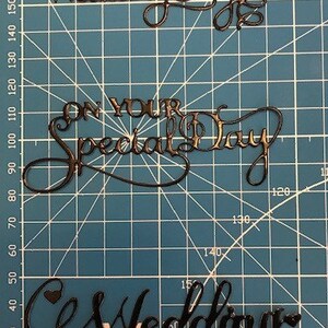 Die Cuts Wedding Sentiments for Your Card Making Projects. - Etsy