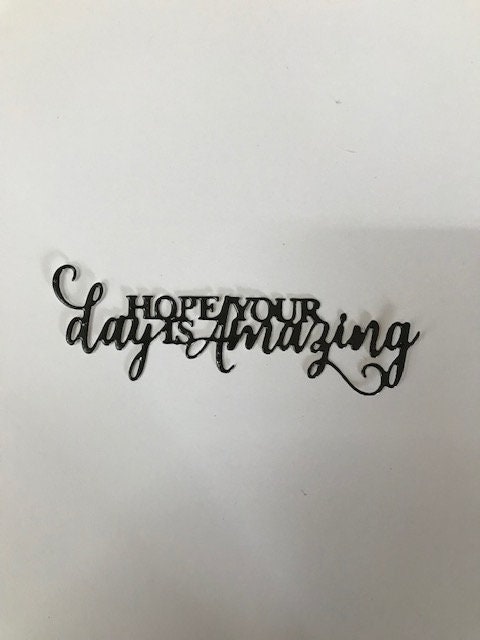 Happy Birthday and Card Sentiment Die Cuts for Card Making. - Etsy