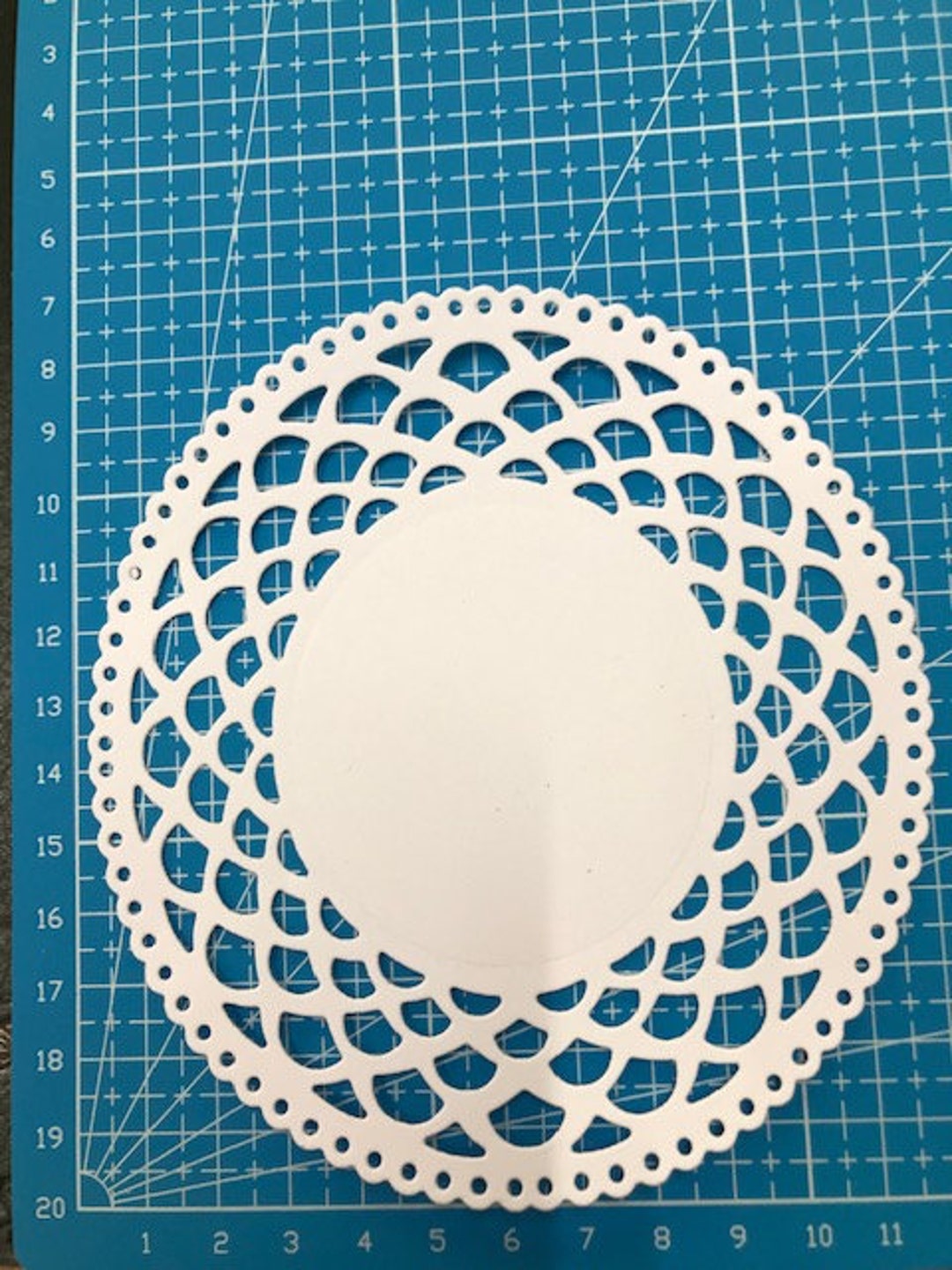 Die Cut Lace Cut Circle for Your Card Making Projects. - Etsy