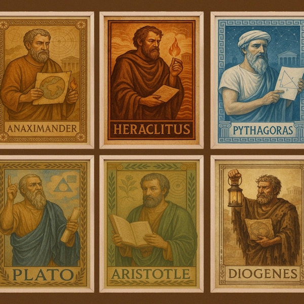 Greek Philosopher - Etsy