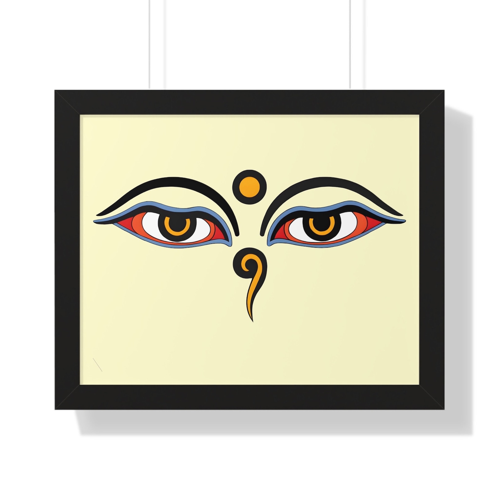 Buddha Eyes to Print & Frame, Digital Download, - Etsy