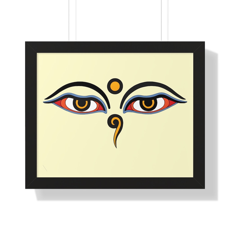 Buddha Eyes to Print & Frame, Digital Download, - Etsy