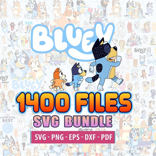 Bluey Alphabet - Etsy