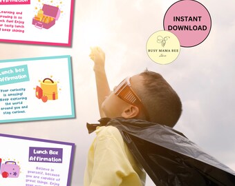 Positive Affirmation Cards for Kids 32 Printable Affirmation Cards ...