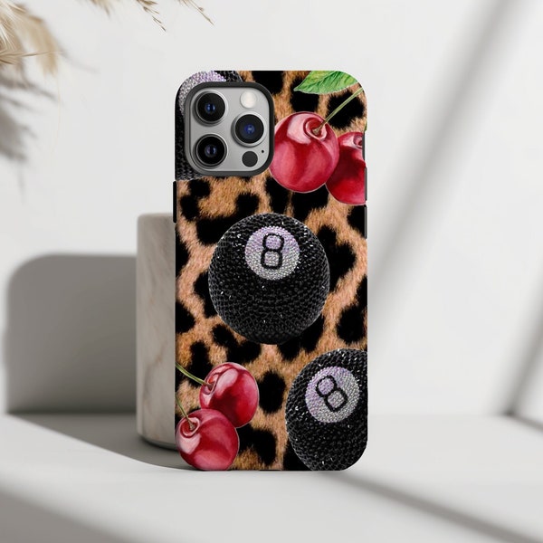 Y2k Leopard Phone Case - Etsy