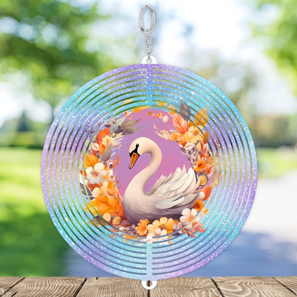 Swan Wind Chimes - Etsy