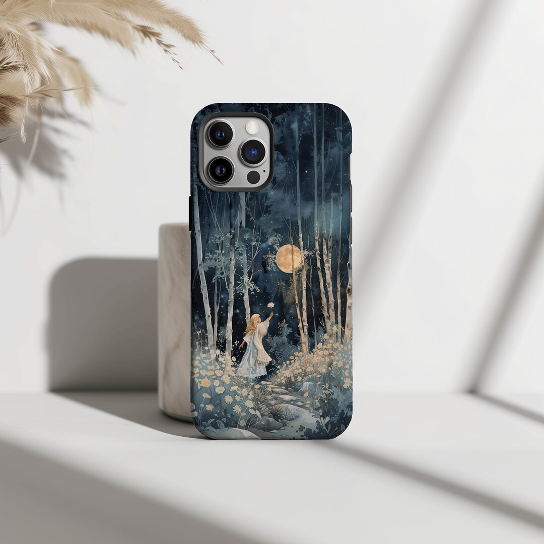 Whimsy Fairy Phone Case Custom Magical Cottagecore Casing Woodland ...